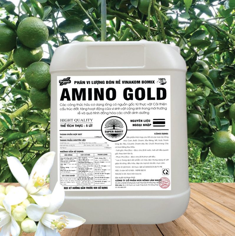 AMINO GOLD - CÔNG TY CỔ PHẦN HÓA NÔNG LÂM NGỌC