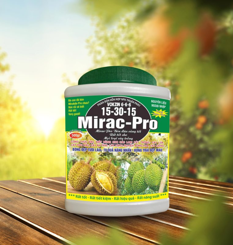 Mirac-Pro 500gr - CÔNG TY CỔ PHẦN HÓA NÔNG LÂM NGỌC