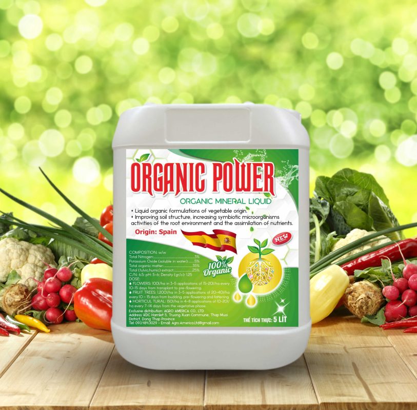 ORGANIC POWER 5 LÍT - CÔNG TY CỔ PHẦN HÓA NÔNG LÂM NGỌC